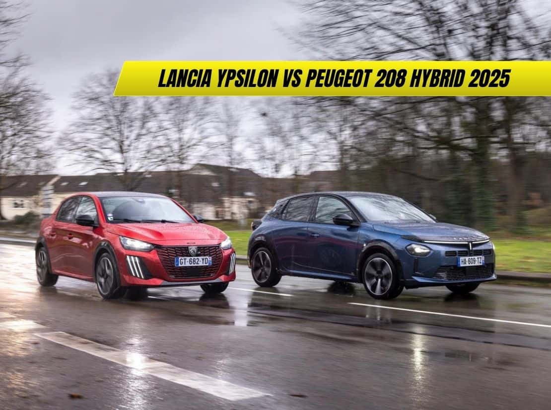 Lancia Ypsilon vs Peugeot 208 Hybrid 2025: Everything you need to know ...