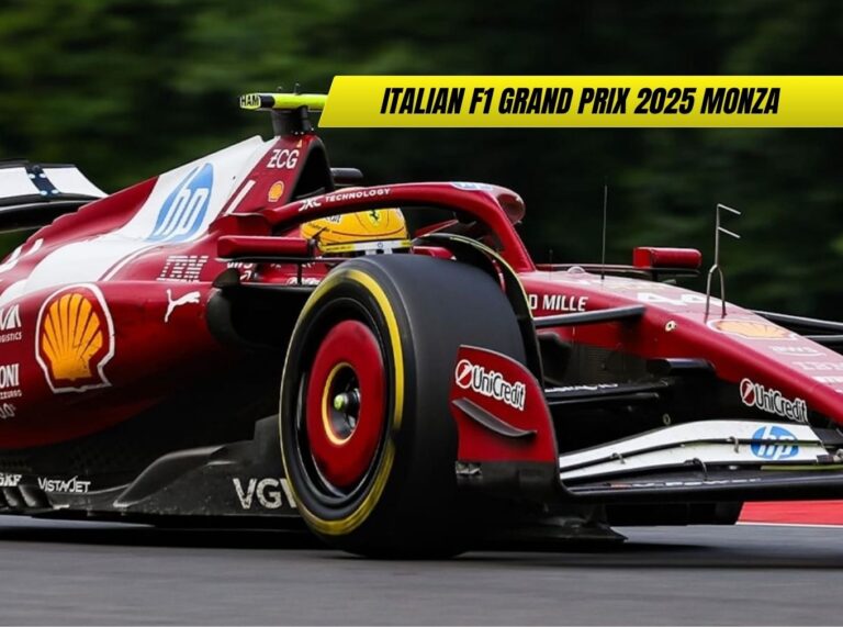 Italian F1 Grand Prix 2025 Monza: Complete UK Guide to TV Times ...